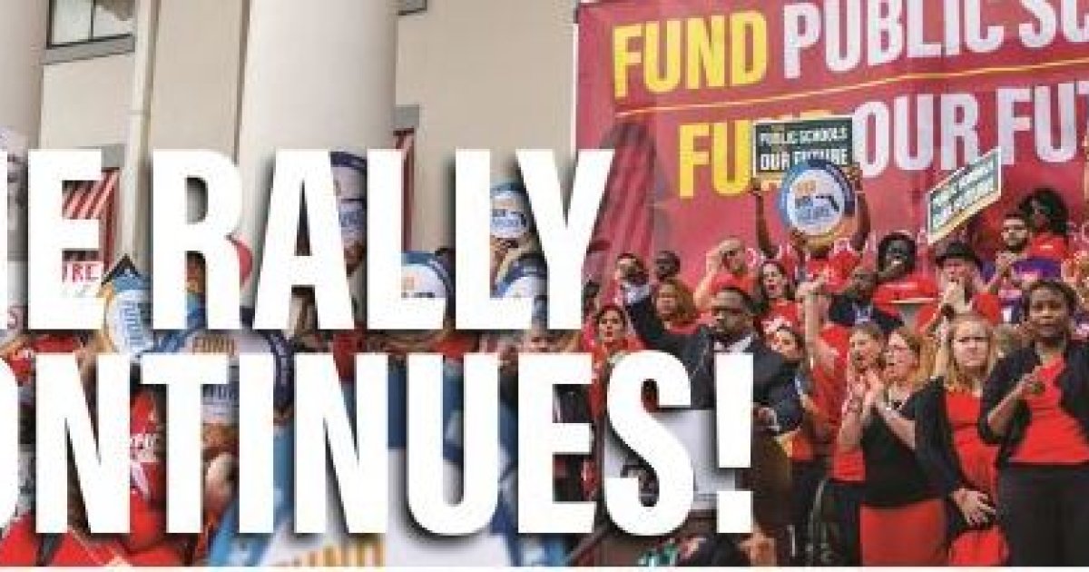 The Rally Continues | Hernando Classroom Teachers' Association