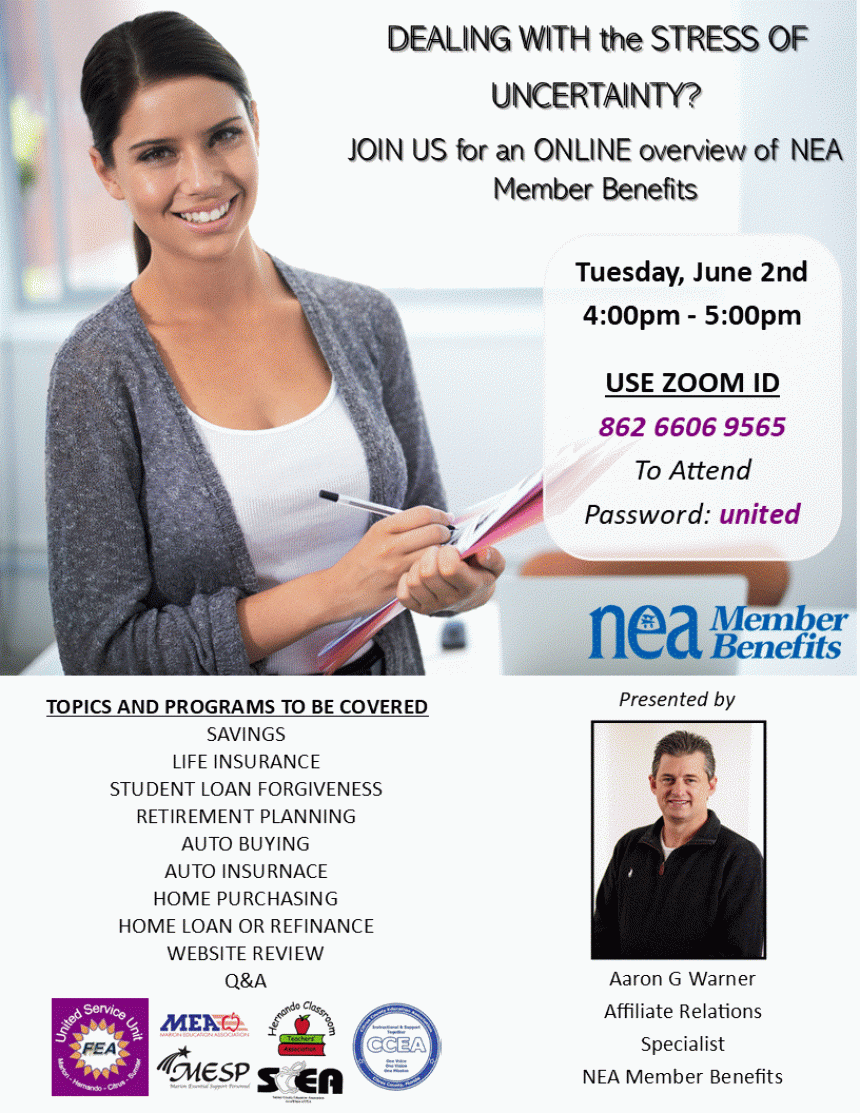 NEA Member Benefits Intro | Hernando Classroom Teachers' Association